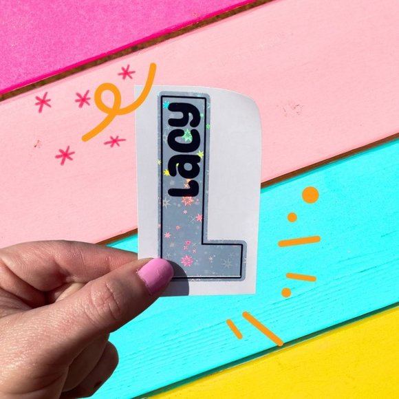 Other | Custom Holographic Vinyl Custom Decals Stickers Personalized ...